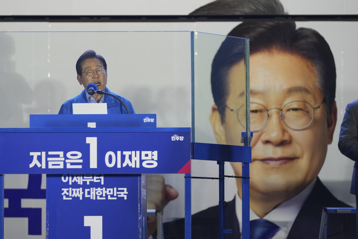 Corée du Sud, sondage sortie des urnes : le démocrate Lee remporte la ...