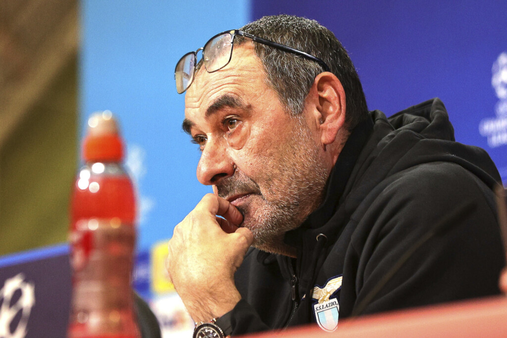 Lazio, confrontation Sarri-Lotito : l'entraîneur confirme son engagement envers le club ...